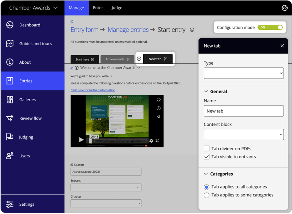 Build your awards - Awards Management Software